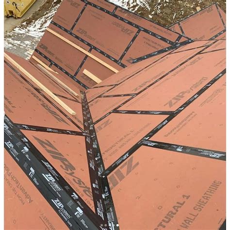 ZIP System 5/8-in X 4-ft X 8-ft OSB (Oriented Strand Board), 59% OFF
