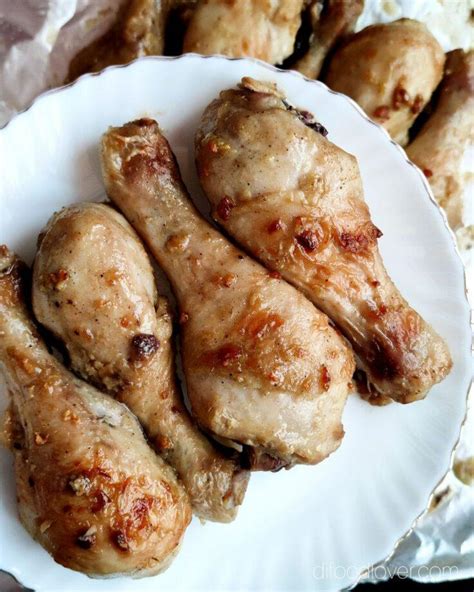 Куриные ножки в горчично-чесночном маринаде – рецепт на difoodlover.com