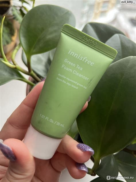 Пенка для умывания Innisfree green tea cleansing foam - «Одна из ...