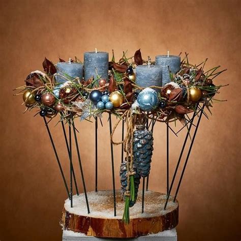 Pin von Ans Jenniskens auf kerst | Deko weihnachten floristik, Deko ...