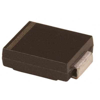 Diodes Inc - B340-13-F - Schottky Diode 3A 40V 0.5Vf SMC - Allied ...