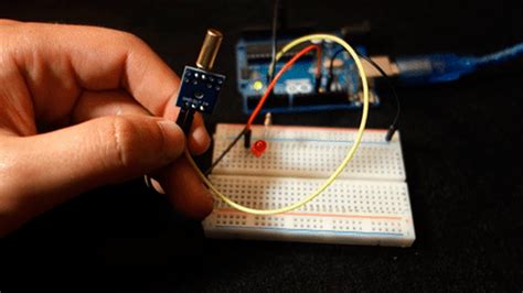 Подключение датчика наклона к Arduino - блог