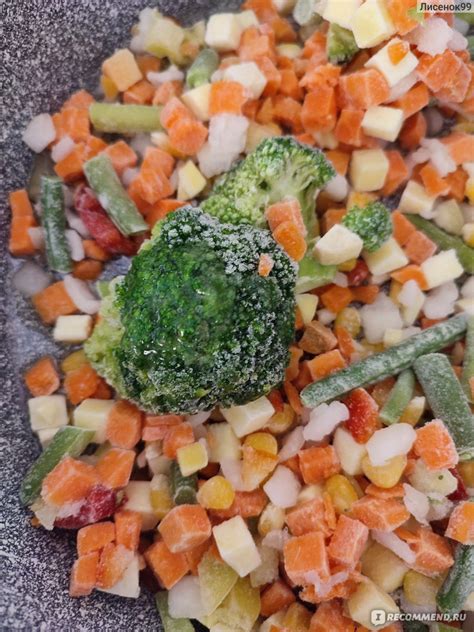 Овощная смесь Ашан Красная птица Овощи по-деревенски - «Вкусная и ...