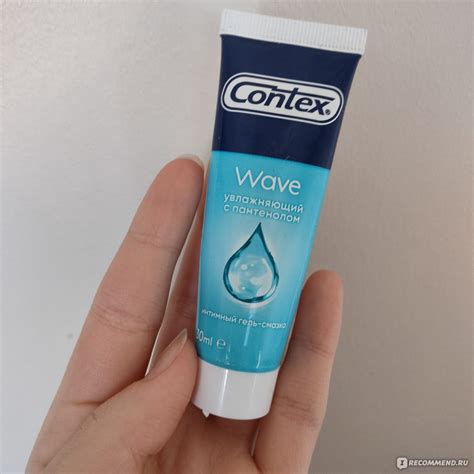 Интимный гель-смазка Contex Wave - «Такой себе опыт» | отзывы