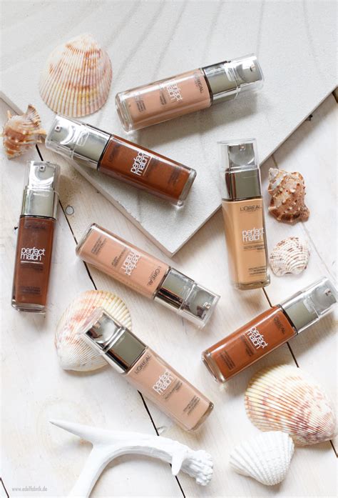 L'Oréal Perfect Match Foundation / Die 29 Nuancen des L'Oréal Make-Up ...
