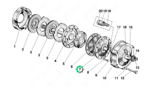 Крышка диафрагмы блок дифференциала МТЗ-80, МТЗ-82, Д-240 70-2409030-Б