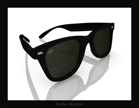 Rayban Wayfarer 3D HD by LucasRib on DeviantArt