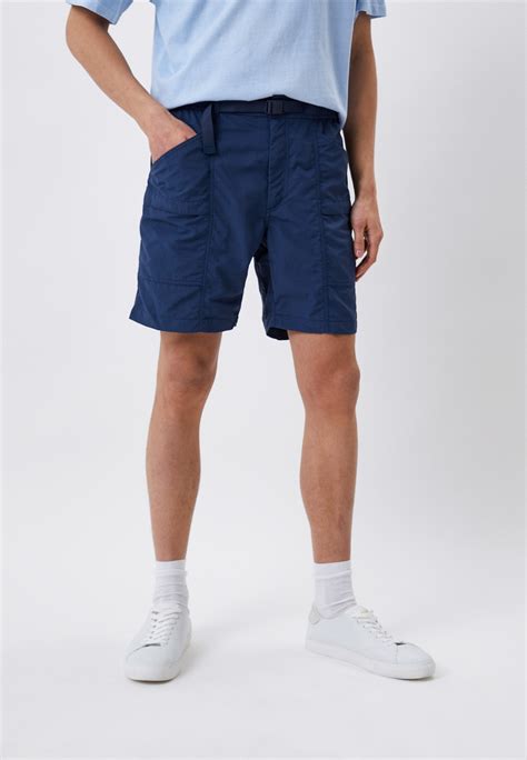 Шорты UNIQLO из нейлона, цвет: синий, RTLACK375201 — купить в интернет ...