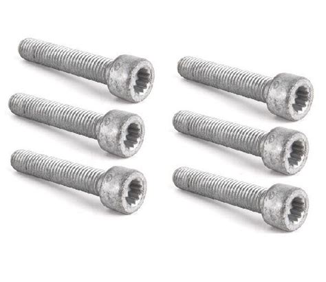 For Audi Touareg Set Of 6 Front Left Or Right Axle Joint Bolts 10X52 ...