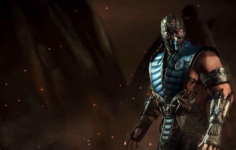 Обои боец, ниндзя, Sub-Zero, Саб-Зиро, Mortal Kombat X, Мортал Комбат ...