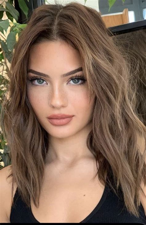 Chestnut Brown Hair, Honey Brown Hair, Girl With Brown Hair, Hair Color ...