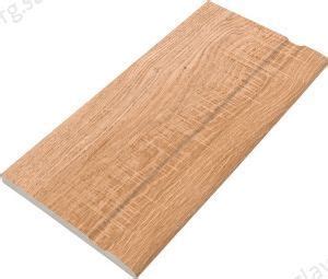 Плитка бордюрная фарфоровая с поручнем Serapool Natural Wood 250х500 мм ...