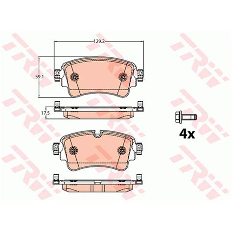GDB2132 - Brake Pad Set, disc brake | Spareto
