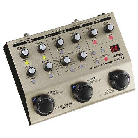 Boss VE-8 Acoustic Singer at Gear4music