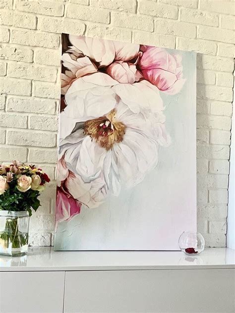 цветы в интерьере | Abstract art diy, Flower art painting, Abstract ...