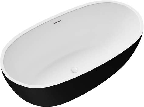 Акриловая ванна Grossman Classic GR-2503MB 170x87, отдельностоящая ...