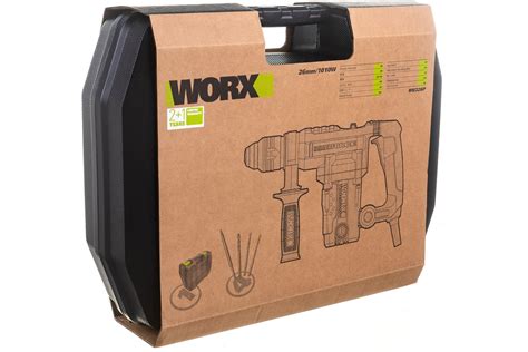 Перфоратор WORX Professional WU326P 1010Вт, SDS Plus, 26мм, 5Дж, кейс ...