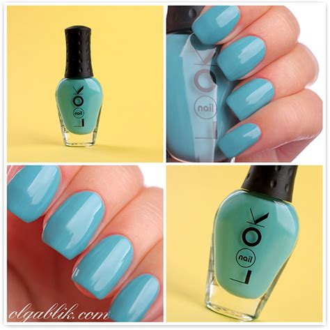 » Бирюзовый маникюр с лаком для ногтей NailLook — фото и отзывы