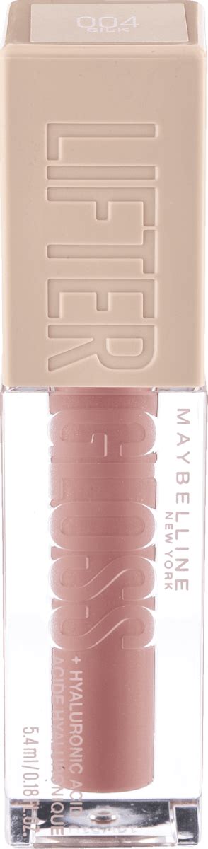 Maybelline New York Lifter Gloss 004 Silk, błyszczyk do ust, 5,4 ml ...