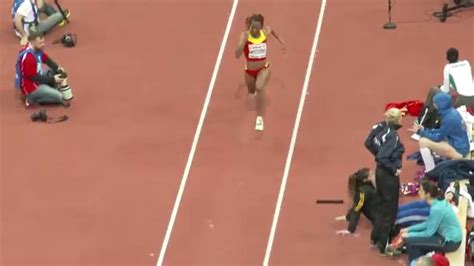 female triple jumper, Nuth Ndoumbe - YouTube
