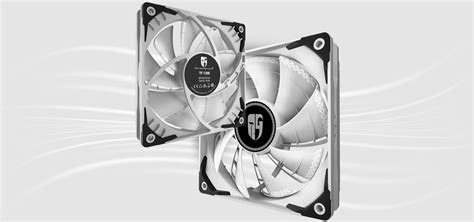 Buy Deepcool Gamer Storm TF-120S Radiator Fan 120mm White [DP-GS-H12FDB ...