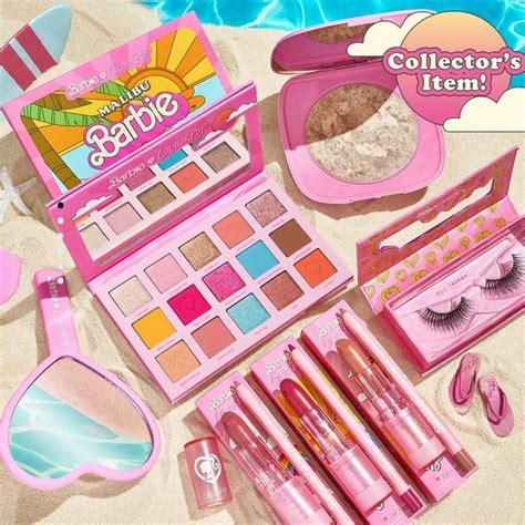 ColourPop x Malibu Barbie, коллекция косметики