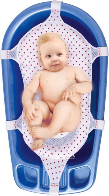 Гамак Sevi Bebe для детской ванночки Белый с красным (8692241689704 ...
