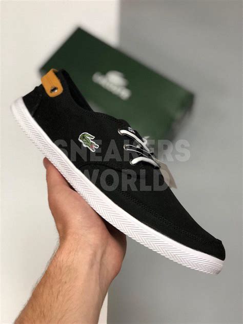 Кеды Lacoste черные купить в Спб Мск Москве Санкт-Петербурге