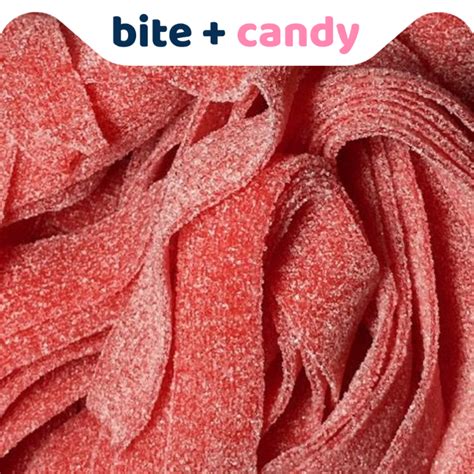 Bebeto Strawberry Sour Belt Sour Blast 90g+- Repack (HALAL)-Gummy Candy ...