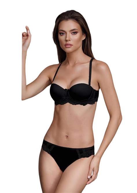 ᐉ Бюстгальтер балконет Dimanche 1030 Nero 75C Чорний (1705476845 ...