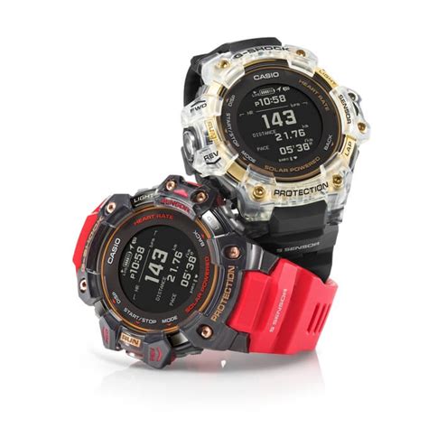 G-Shock GBD-H1000-1A9 and GBD-H1000-4A1 Classic Colors with Skeleton ...