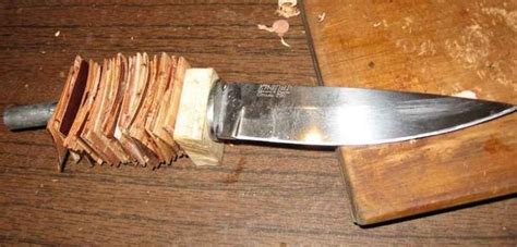 Очень красивая рукоятка для ножа из бересты своими руками | Knife ...
