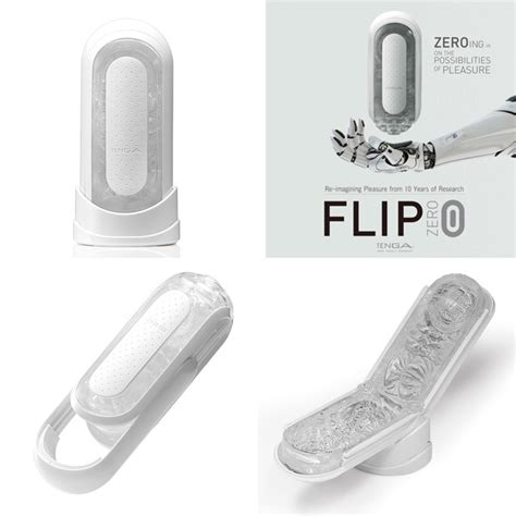Tenga Flip Zero White แถมเจล Durex Gel 1 หลอด
