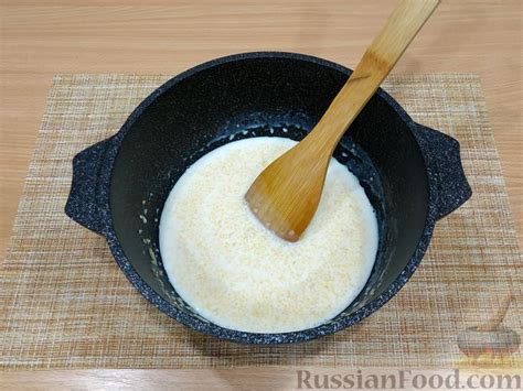 Рецепт: Кукурузная каша с манкой на RussianFood.com
