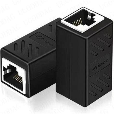 Разъем RJ45 мама-мама Ethernet-кабель Cat7/Cat6/5e Сетевой адаптер ...