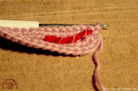 Вяжем крючком чехол для мобильного телефона - Russian-Handmade.com