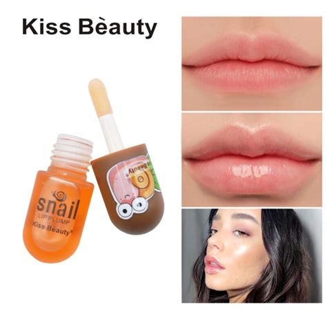 Kiss Beauty Блеск-бальзам плампер для губ с эффектом увеличения Lip ...