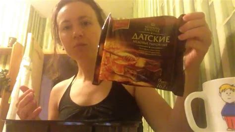 Датские медовые пирожные Makfa — Food Unpack&Review - YouTube