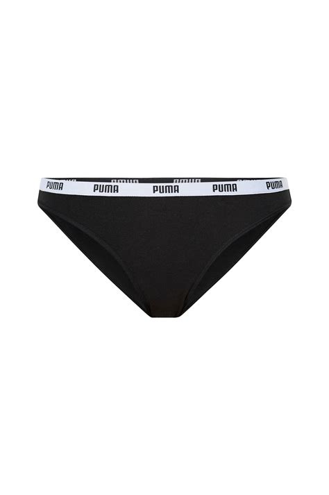 Puma Dametruser Puma Women Bikini 2-pakning - Svart - Briefs | Ellos.no