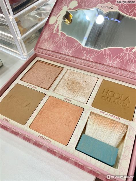 Палетка для макияжа лица Benefit Cheekleaders Bronze Squad - «Волшебная ...