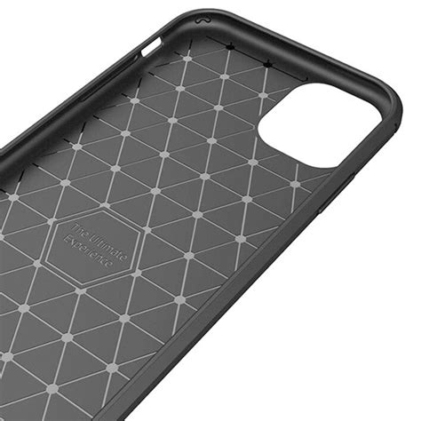 Калъф Supreme Carbon, съвместим с Apple iPhone 11, Прецизна защита ...
