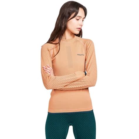CRAFT-ADV WARM INTENSITY LS W GLOW-OPAL - T-shirt thermique