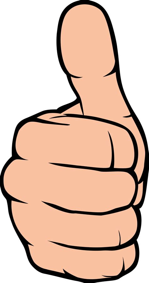 Human Hand Giving Ok - Thumbs Up 12638327 PNG