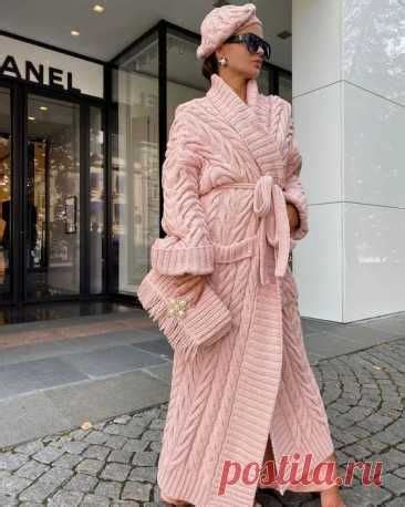вязание | Warm dresses, Stylish outfits, Knit fashion