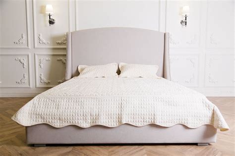 Модная дизайнерская кровать: Кровать 160х200 белая Astor - купить за ...