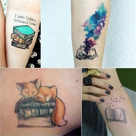 Тату Книга - Идеи Татуировки для Любителей Чтения | Tattoo-ideas.ru
