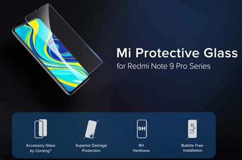 Xiaomi, Redmi Note 9 Pro İçin Ekran Koruyucusunu Duyurdu - Webtekno