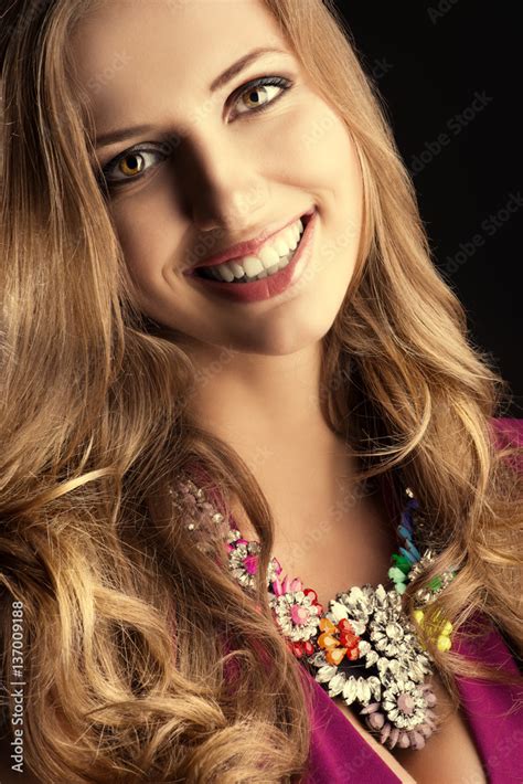 charming smile Stock-Foto | Adobe Stock