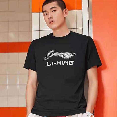 Футболка LI-NING, размер 48, цвет глубокий черный - купить по выгодной ...