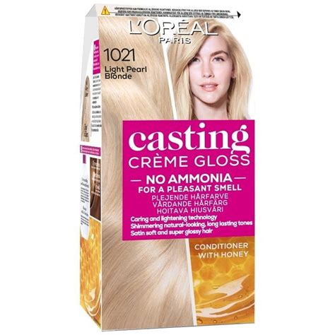 L'Oréal Paris Casting Créme Gloss 1021 Light Pearl Blonde